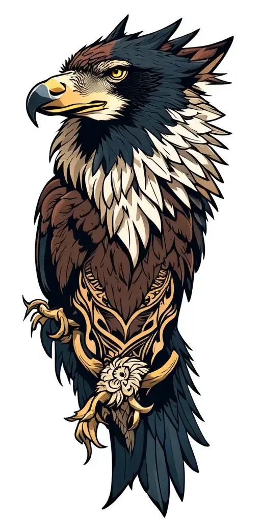 1417+ Eagle And Wolf Tattoo Ideas in 2025 - BlackInk AI