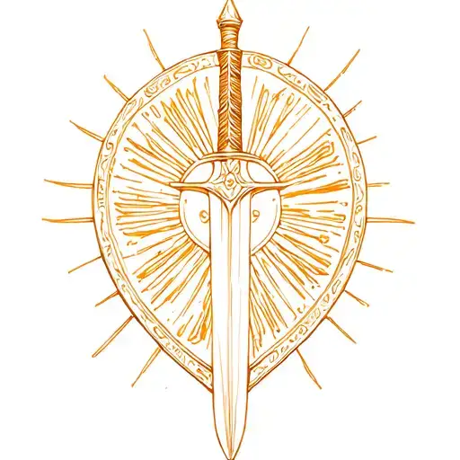 2506+ Sword And Shield Tattoo Ideas in 2025 - BlackInk AI