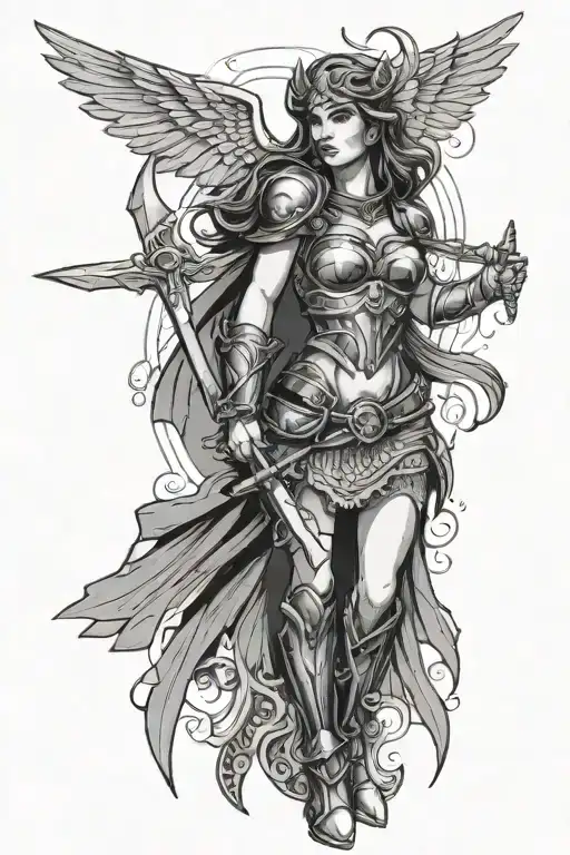 3147+ Valkyrie Tattoo Ideas in 2025 - BlackInk AI