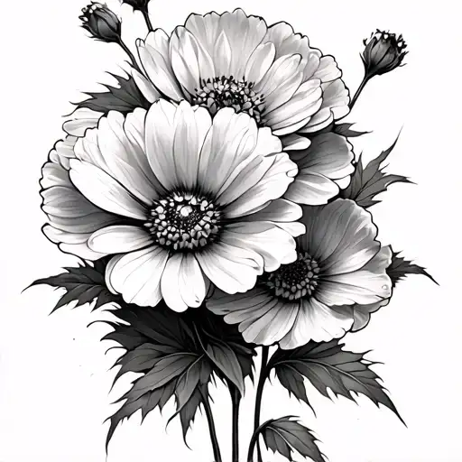 1073+ Poppy And Chrysanthemum Tattoo Ideas in 2025 - BlackInk AI