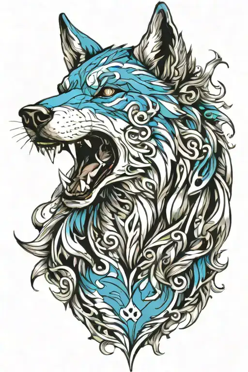 1796+ Blue Eyed Wolf Tattoo Ideas in 2025 - BlackInk AI