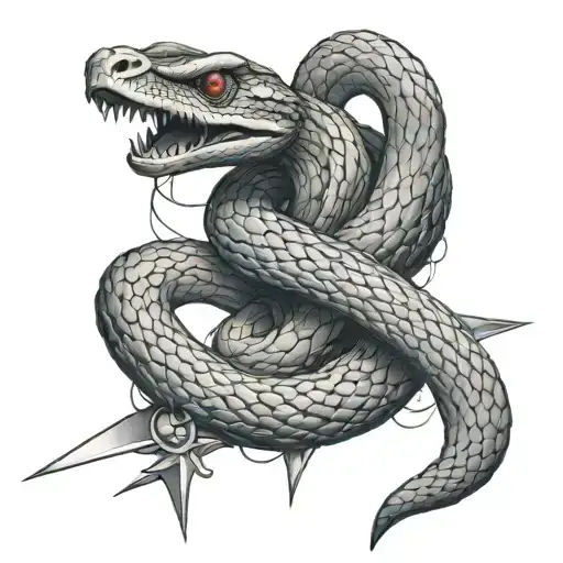 950+ Snake Around Sword Tattoo Ideas in 2025 - BlackInk AI
