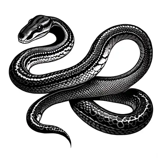 710+ Python Tattoo Ideas - BlackInk AI
