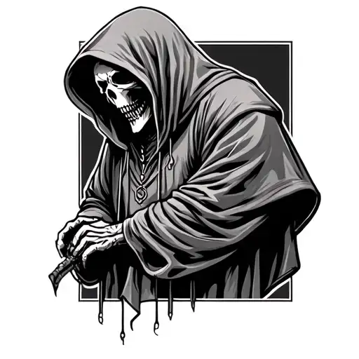 12349+ Grim Reaper Tattoo Ideas in 2025 - BlackInk AI