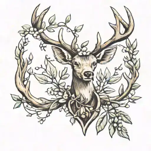 4542+ Antlers Tattoo Ideas in 2025 - BlackInk AI