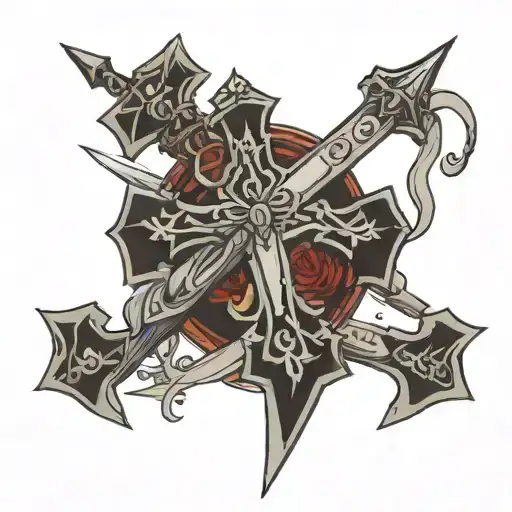 2898+ Cross Sword Tattoo Ideas in 2025 - BlackInk AI