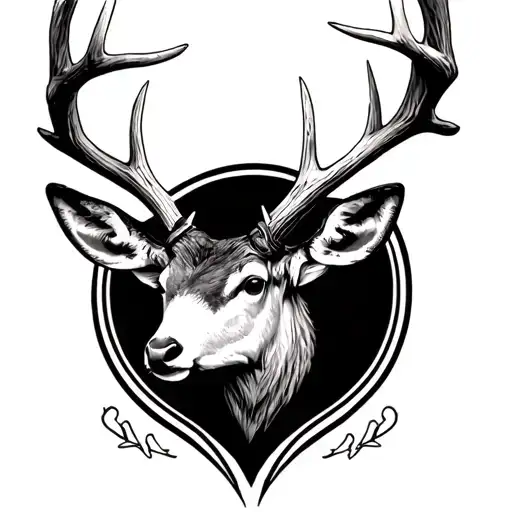 2,101+ Deer Antler Tattoo Ideas - BlackInk AI