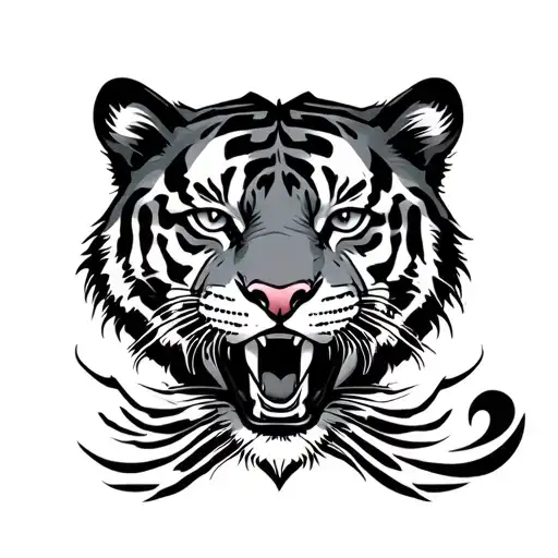 1735+ Tiger Head Tattoo Ideas - BlackInk AI