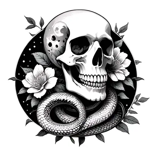 5976+ Snake And Skull Tattoo Ideas in 2025 - BlackInk AI
