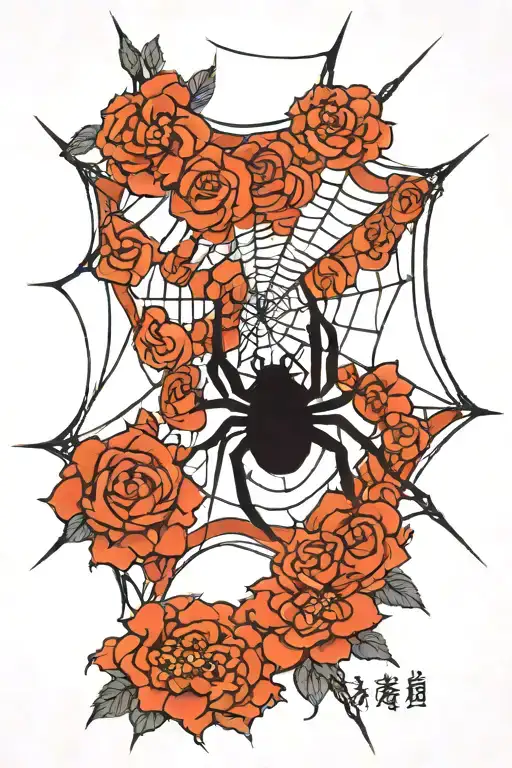 5362+ Spider Web On Tattoo Ideas - BlackInk AI