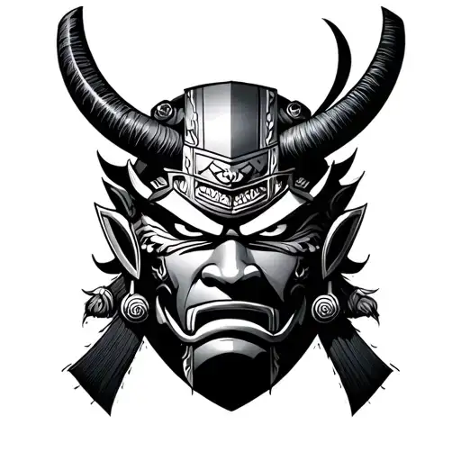 703+ Samurai Oni Mask Tattoo Ideas in 2025 - BlackInk AI