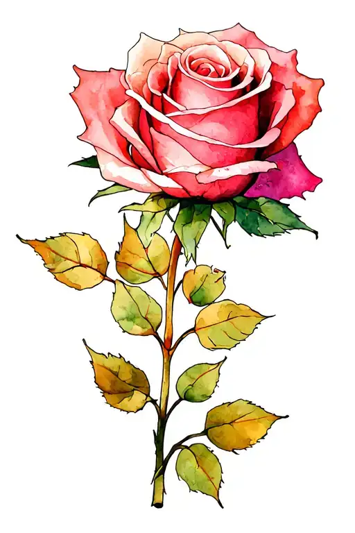 6638+ Rose And Name Tattoo Ideas - BlackInk AI