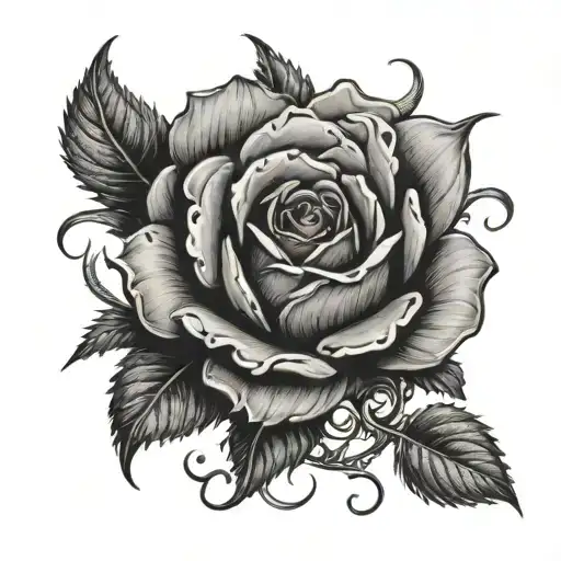 6570+ Rose And Name Tattoo Ideas - BlackInk AI
