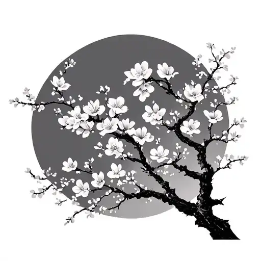 809+ Japanese Blossom Tree Tattoo Ideas - BlackInk AI