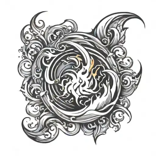 2,272+ Fire And Water Tattoo Ideas in 2025 - BlackInk AI