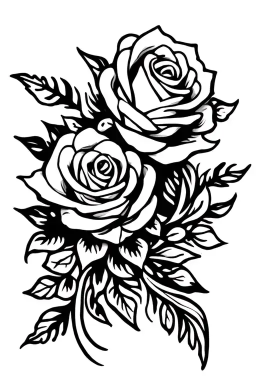 713+ Little Rose Tattoo Ideas - BlackInk AI
