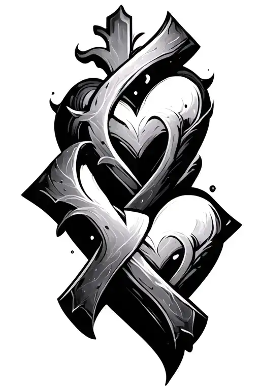 125+ Cyber Sigilism Cross Tattoo Ideas in 2025 - BlackInk AI