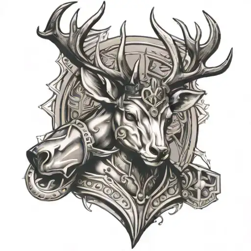1,571+ Buck Tattoo Ideas - BlackInk AI