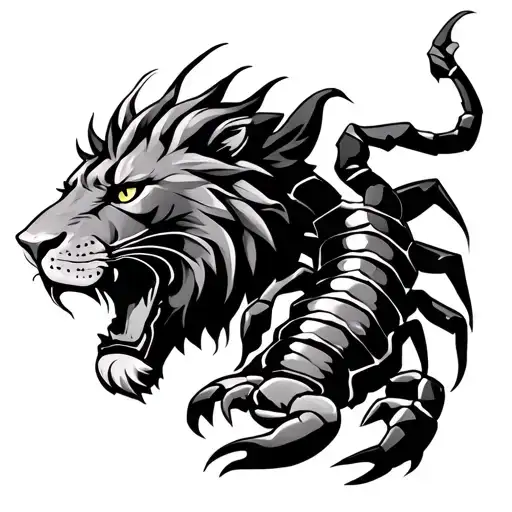 490+ Lion Scorpion Tattoo Ideas in 2025 - BlackInk AI