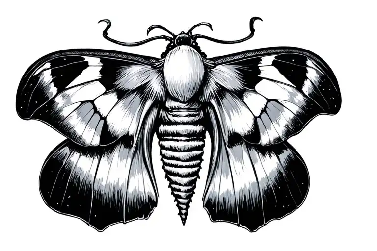 1210+ Death Moth Tattoo Ideas - BlackInk AI