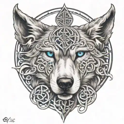 1770+ Wolf With Blue Eyes Tattoo Ideas in 2025 - BlackInk AI