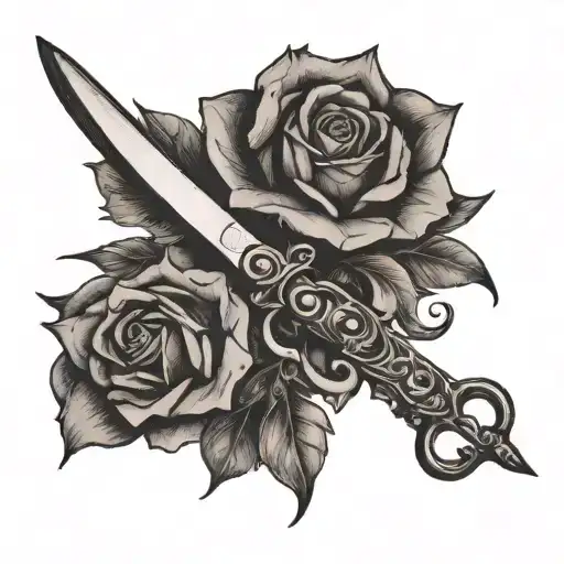 1011+ Scissor Tattoo Ideas - BlackInk AI