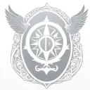 Stencil "Father, Son And Holy Spirit Heaven Gate..." Tattoo - BlackInk AI