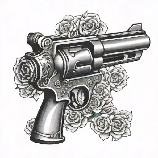 1651+ Revolver Tattoo Ideas - BlackInk AI