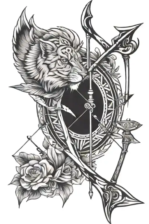 3021+ Bow And Arrow Tattoo Ideas - BlackInk AI
