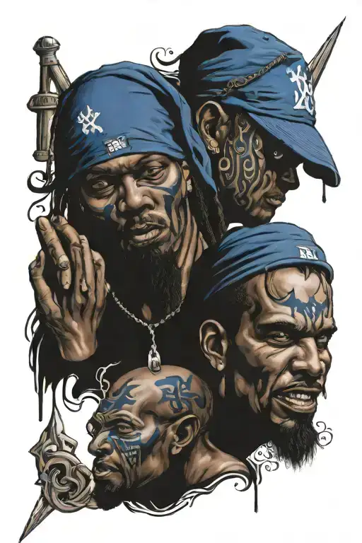 147+ Crips Tattoo Ideas - BlackInk AI
