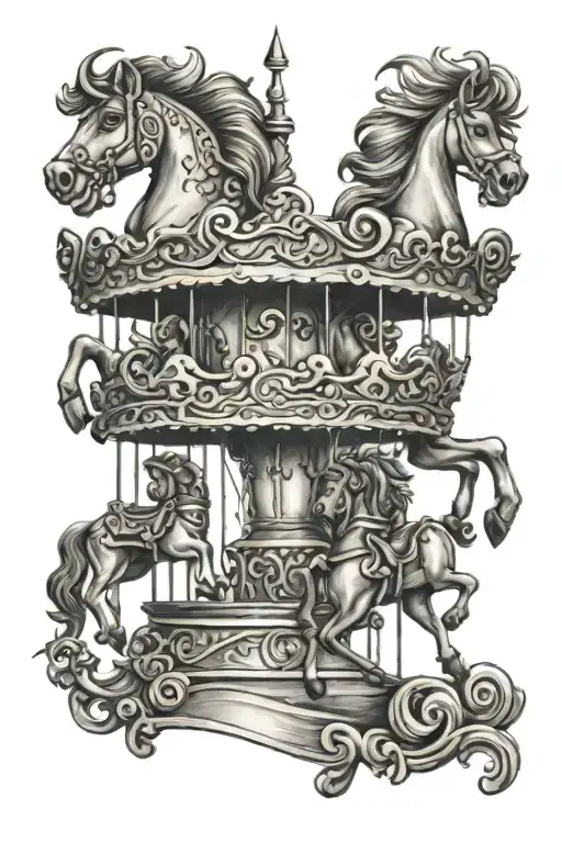 369+ Carousel Tattoo Ideas - BlackInk AI