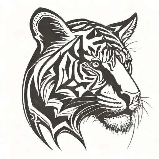 1735+ Tiger Head Tattoo Ideas - BlackInk AI
