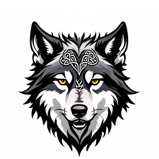 1108+ Celtic Wolf Tattoo Ideas - BlackInk AI