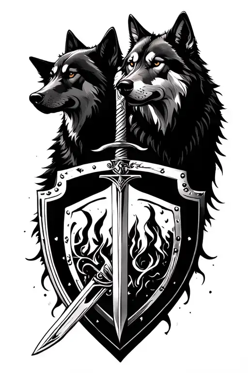 2506+ Sword And Shield Tattoo Ideas in 2025 - BlackInk AI