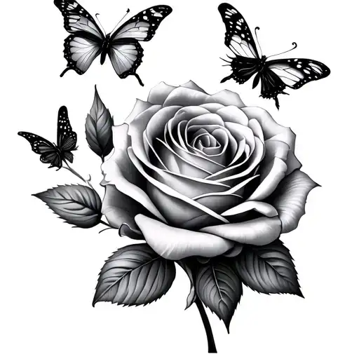 713+ Little Rose Tattoo Ideas - BlackInk AI