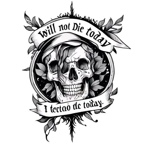 908+ Not Today Tattoo Ideas - BlackInk AI