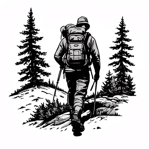 3707+ Hiking Tattoo Ideas in 2025 - BlackInk AI
