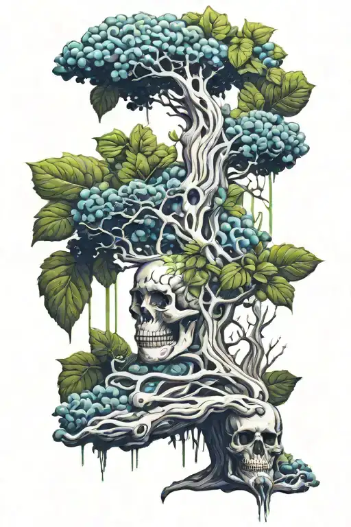 Oh, Beautiful Poison Tree Let Your... Temporary Tattoo - BlackInk AI