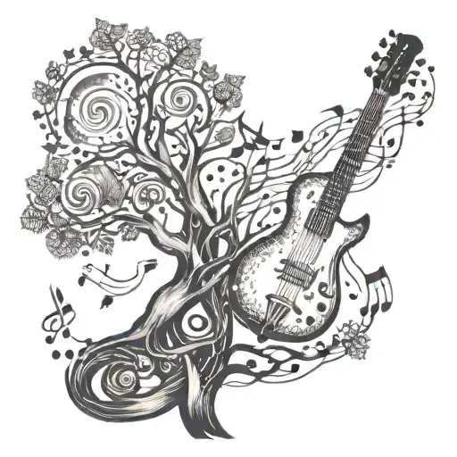 1412+ Music Tree Tattoo Ideas in 2025 - BlackInk AI