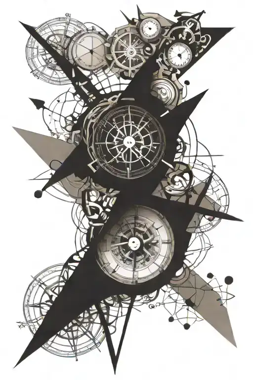 2511+ Compass And Clock Tattoo Ideas in 2025 - BlackInk AI