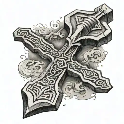 1240+ Thors Hammer Tattoo Ideas - BlackInk AI