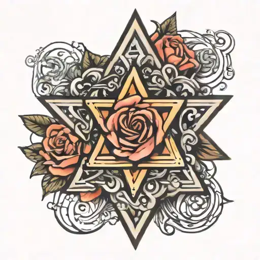 1848+ Star And Rose Tattoo Ideas in 2025 - BlackInk AI