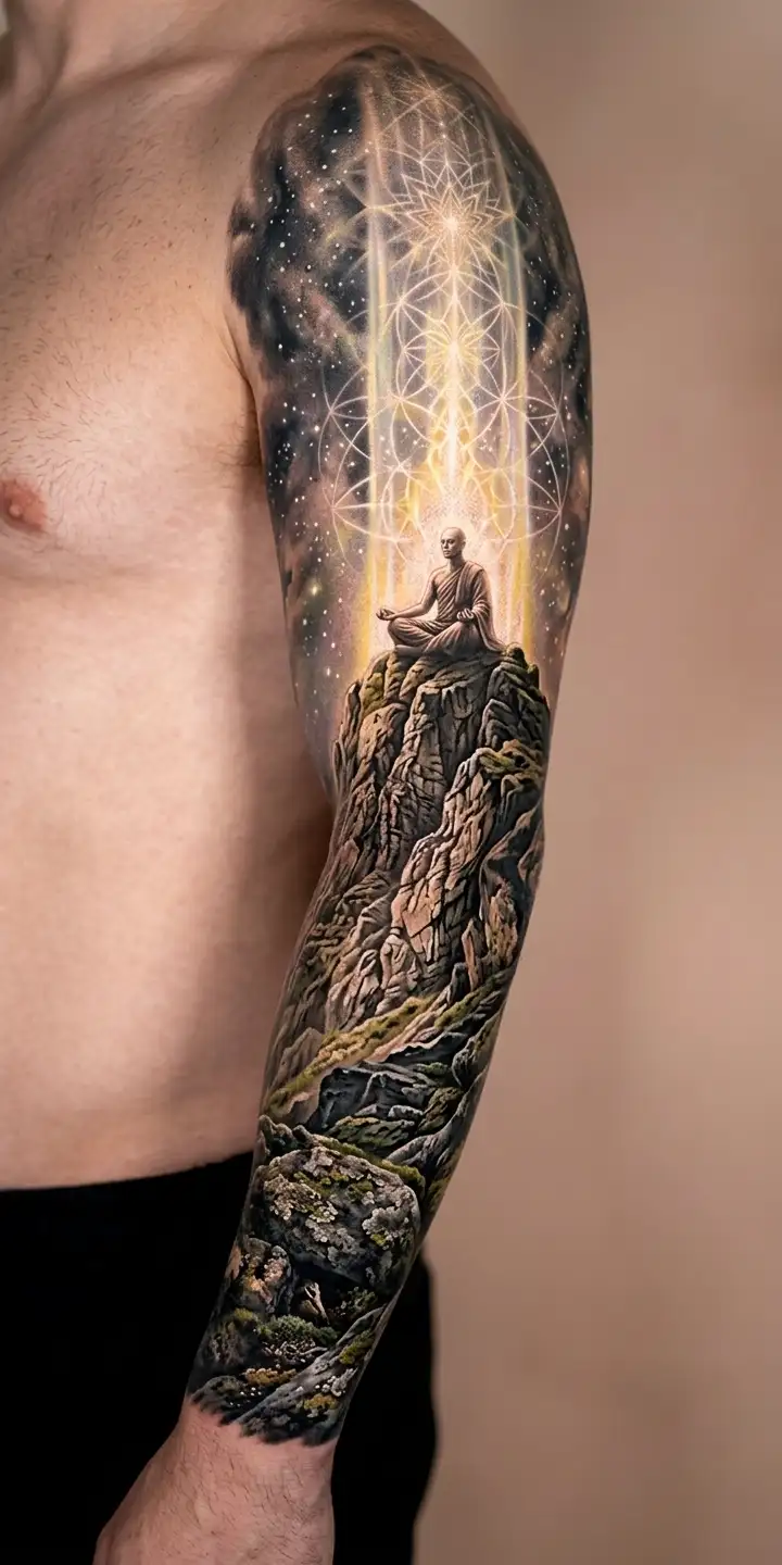296+ Christian Full Sleeve Tattoo Ideas in 2026 - BlackInk AI