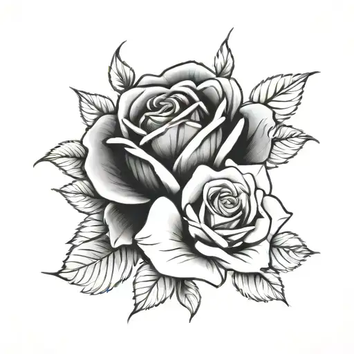 6570+ Rose And Name Tattoo Ideas - BlackInk AI