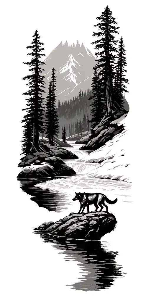 2061+ Flowing River Tattoo Ideas in 2025 - BlackInk AI