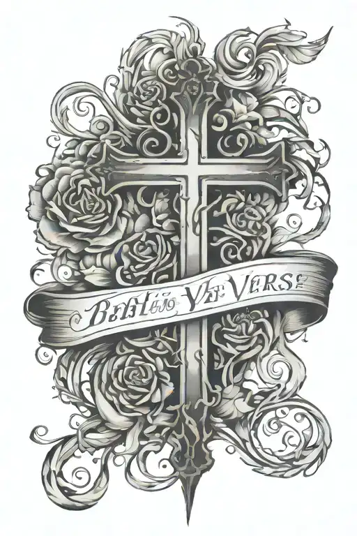 1616+ Cross And Bible Verse Tattoo Ideas - BlackInk AI
