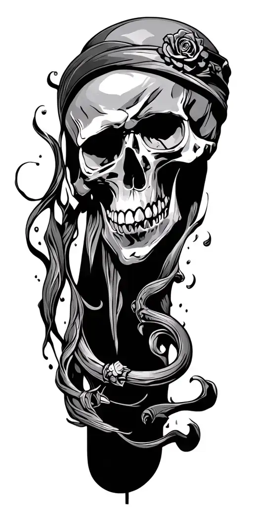 2969+ Skull Full Sleeve Tattoo Ideas - BlackInk AI