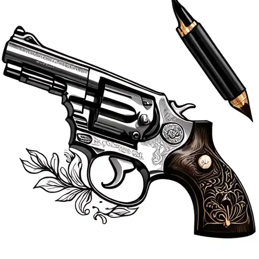 1,651+ Revolver Tattoo Ideas - BlackInk AI