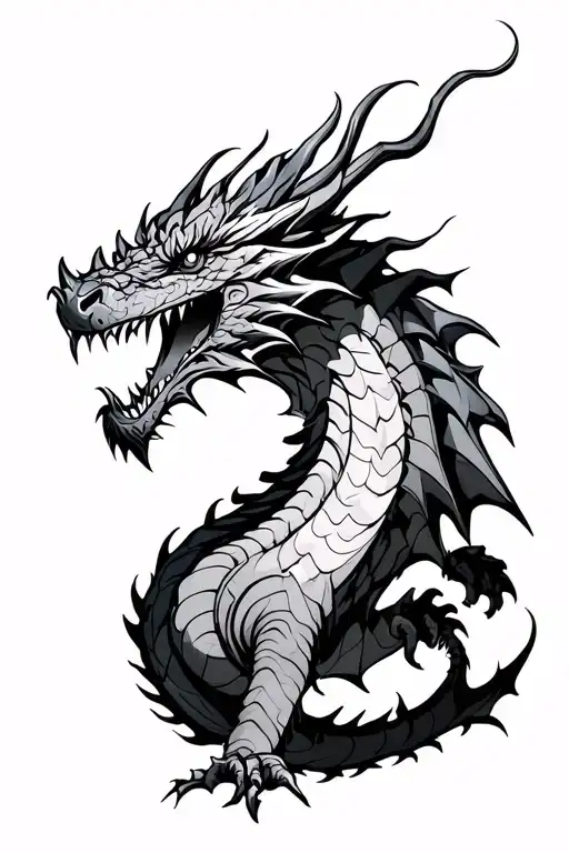1624+ Dragon Tattoo Ideas for Men - BlackInk AI