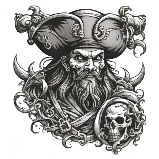 9327+ Pirate Tattoo Ideas in 2025 - BlackInk AI